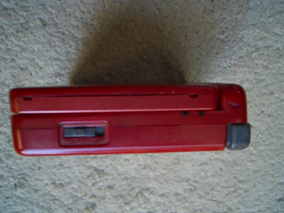 Nintendo Game Boy Advance SP Handheld Game Console AGS-001 Red, Parts ...