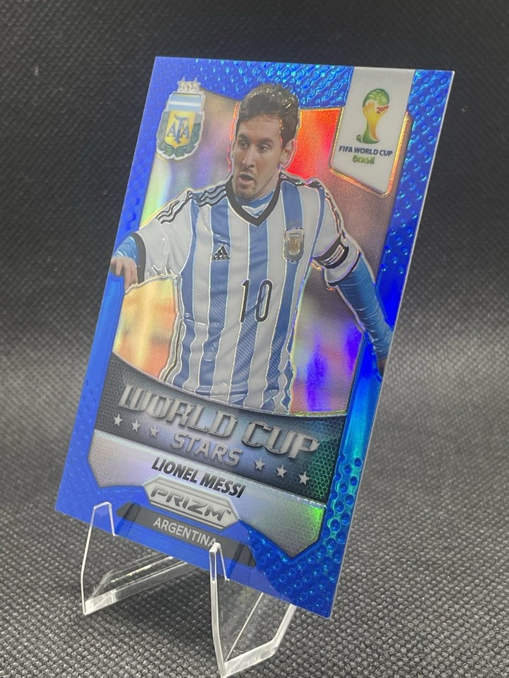 2014 World Cup Prizm Messi World Cup Stars Blue /199 🔥🔥🔥 Color Match | eBay