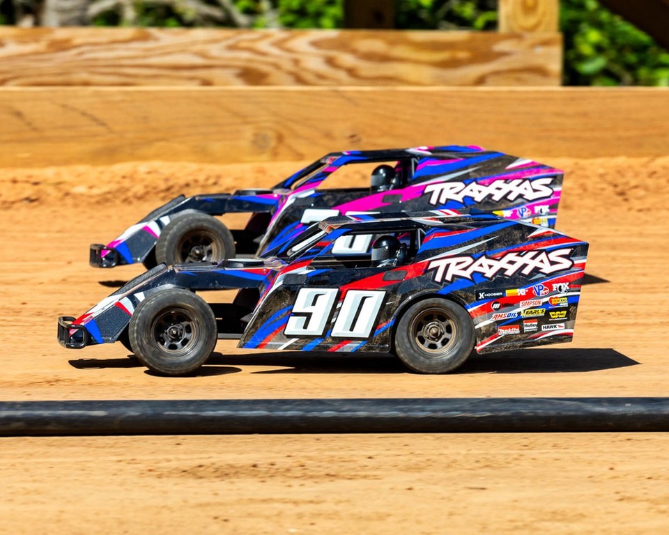 Traxxas Slash® Modified 1/10 RTR 2WD Dirt Oval Racer (Red) [TRA104354 ...