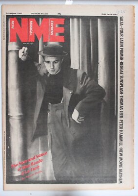 UK NME Magazine 29. Aug. 1981 Blue Rondo A La Turk Thomas Leer Peter ...