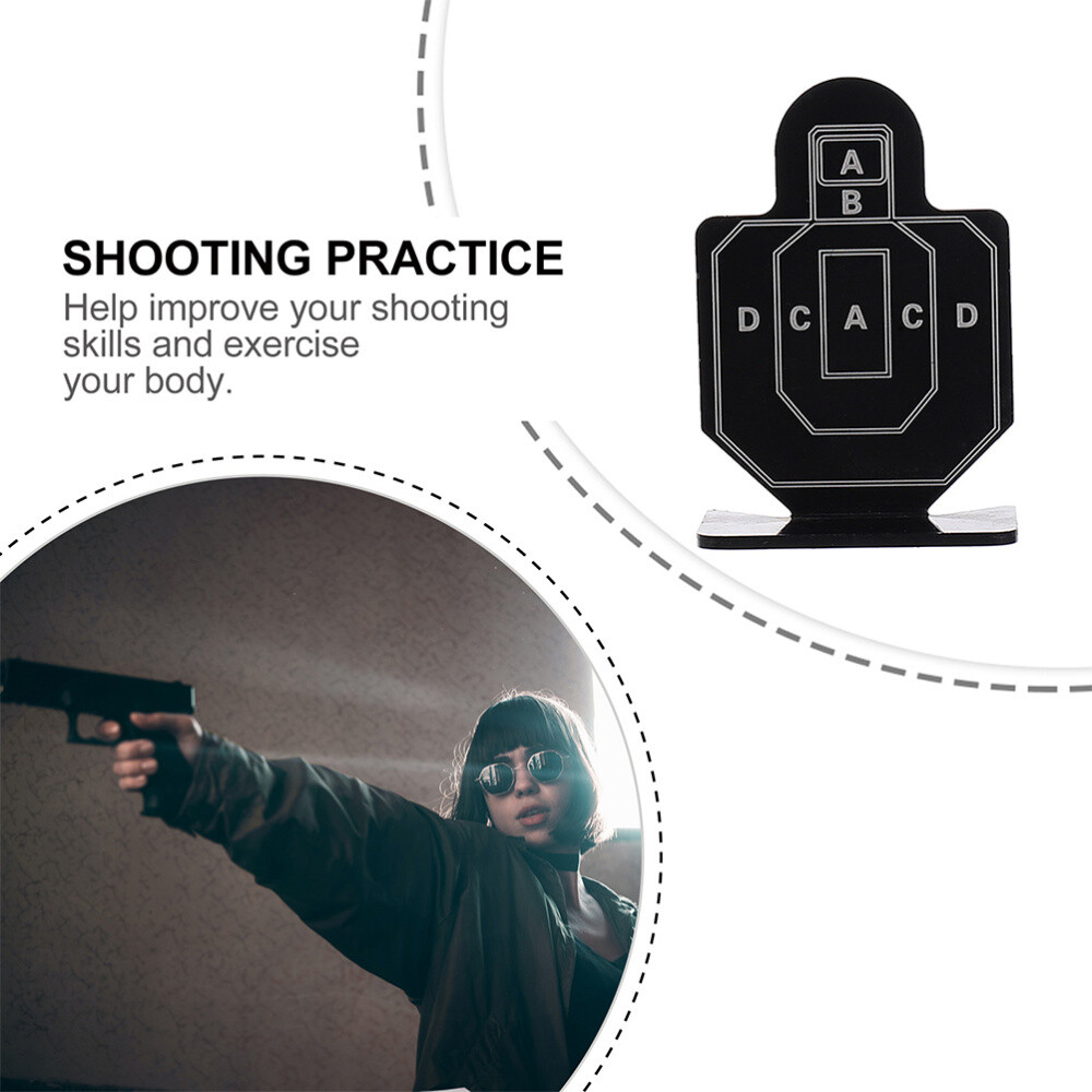 2 Boxes Shooting Plates Training Stand Outdoor Target Targets Bench ...