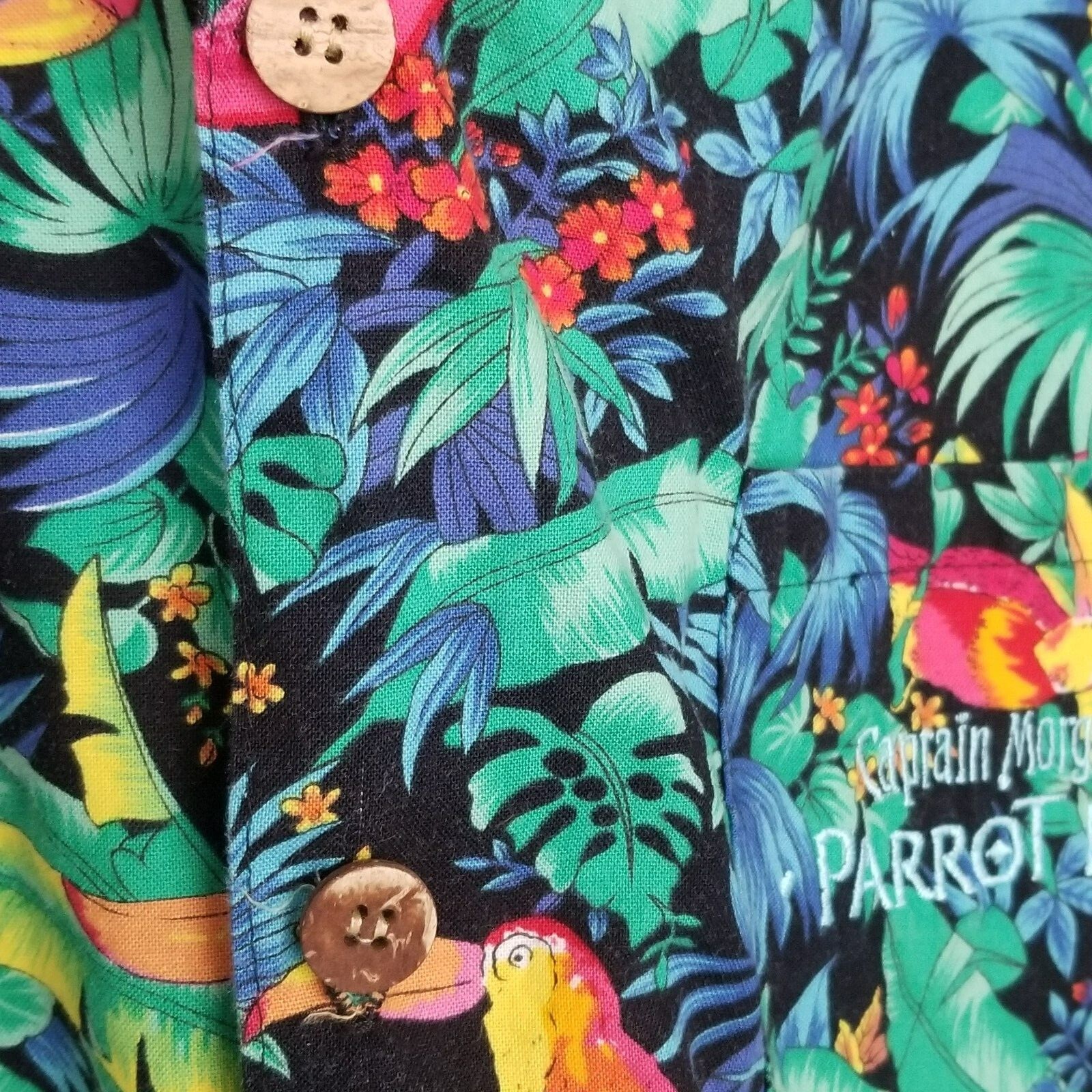 vintage toucan dance captain morgans parrot bay tropi… - Gem