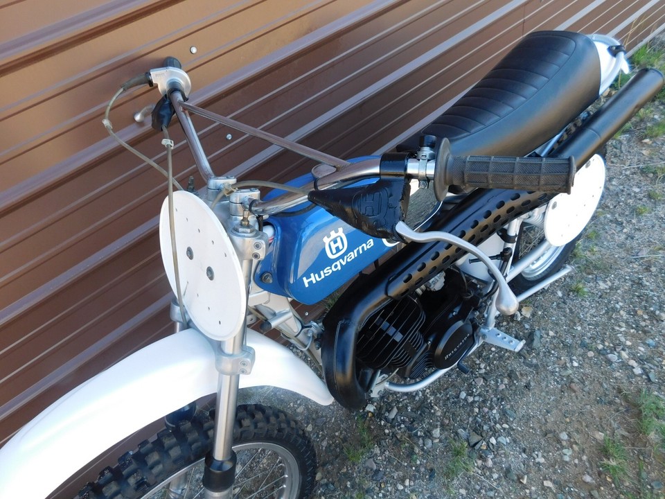 '75 ' 76 Husqvarna HUSKY 175 XC CROSS COUNTRY Vintage DESERT MX ...