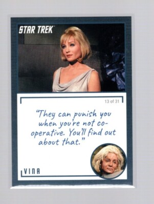 2020 STAR TREK TOS ARCHIVES & INSCRIPTIONS VINA #12 VARIATION #13 OF 31 ...
