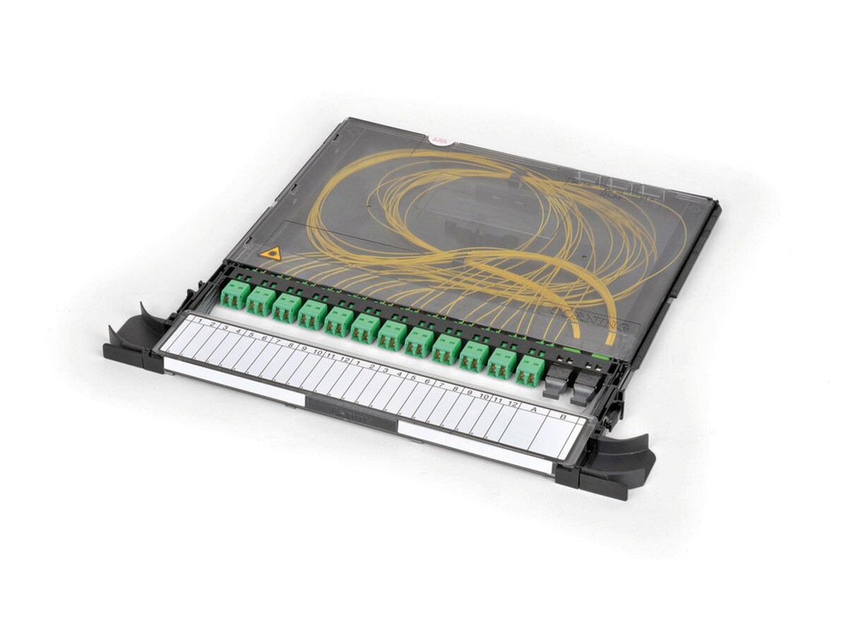 Corning, Fiber Optic, Splicing, Telecommunications, cassettes, Data, IT ...