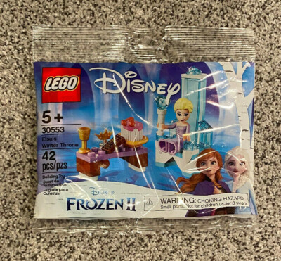 Lego Disney Frozen II 30553 - Elsa's Winter Room (New & Sealed Polybag ...