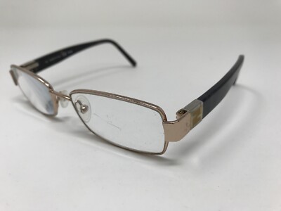 FENDI F997 757 Eyeglasses Frame Italy 52-17-135 Gold/Tortoise Polish SW ...