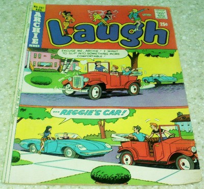 Laugh 281, FN (6.0) 1974 Archie's Jalopy cover! WHOLESALE Now only $3. ...