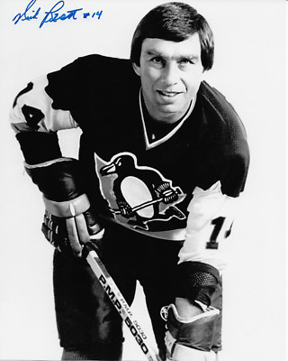 Nick Libett Signed 8x10 Photo Pittsburgh Penguins | eBay