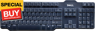 Keyboard Cover for Dell L100 SK-8115 SK-3205 104-Key USB Wired Keyboard ...