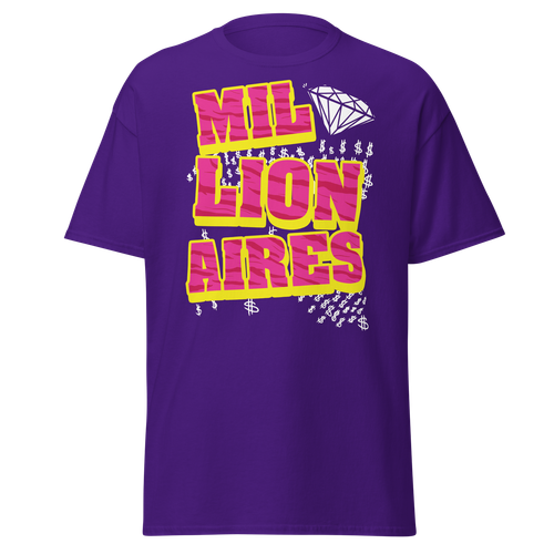 MILLIONAIRES Stacked Animal Print Logo Scene Queen Emo Rap Band T-Shirt ...