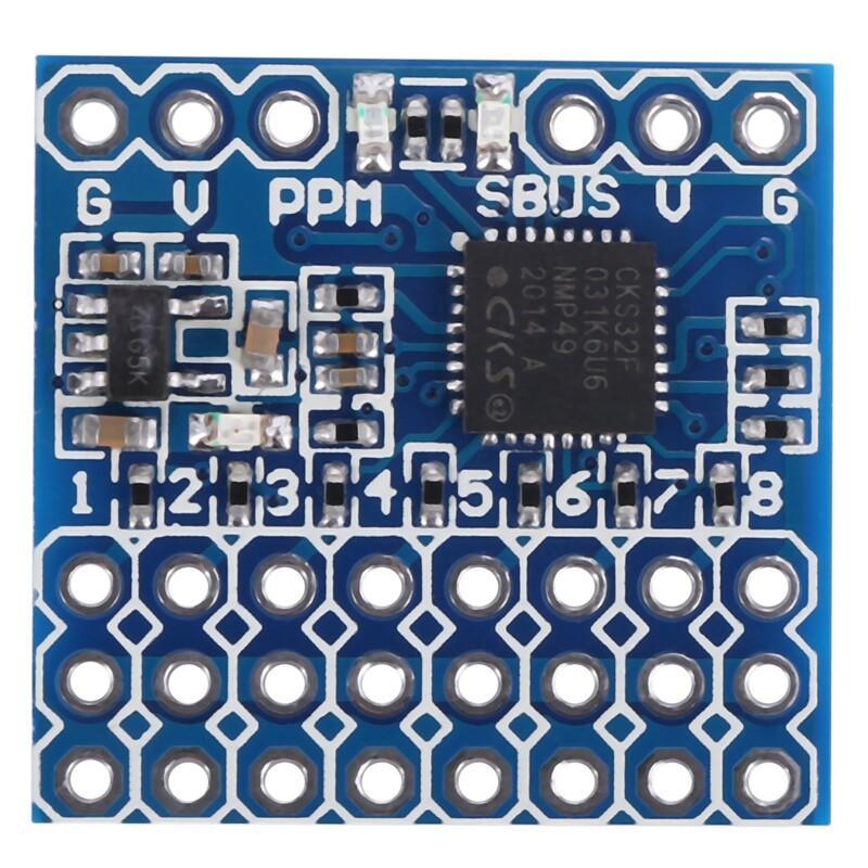 8CH PWM PPM SBUS Conversion Module Converter Input Voltage 3.3-20V for ...