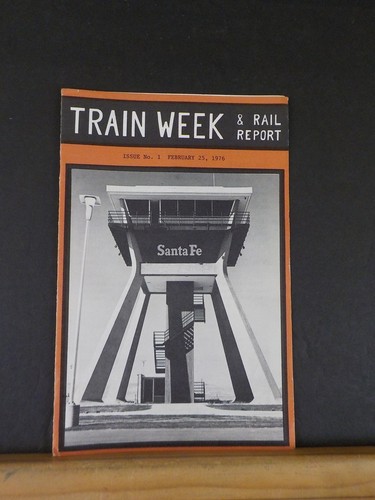 Train Week & Rail Report Issue No 1 February 25 1976 | eBay