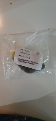 MS3108E24-28S ITT Cannon 24 pin solder female plug right angle with ...