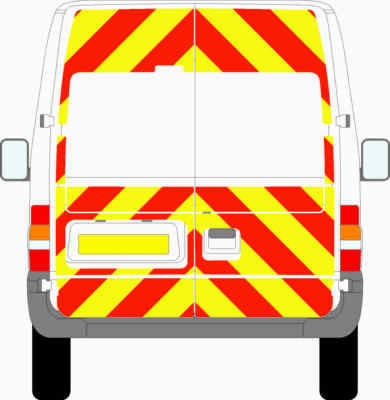 FORD TRANSIT 2006-2014 H2 VAN 3/4 PRISMATIC CHEVRON KIT CHAPTER 8 ...