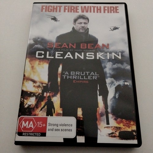 Cleanskin DVD Region 4 PAL Thriller Movie MA15+ Sean Bean Charlotte ...