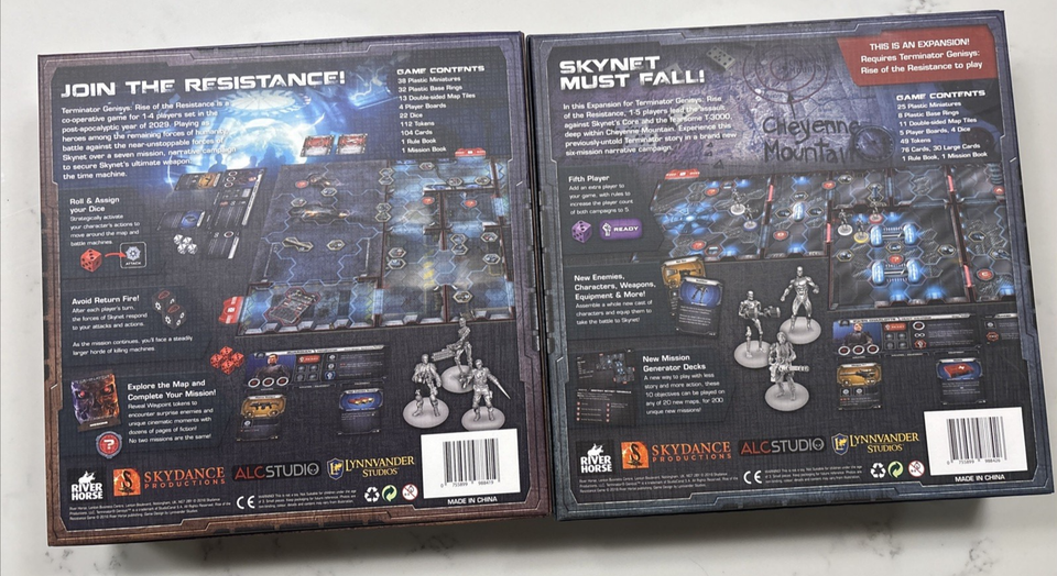 Terminator Genisys: Rise of the Resistance & Fall of Skynet Board Games ...