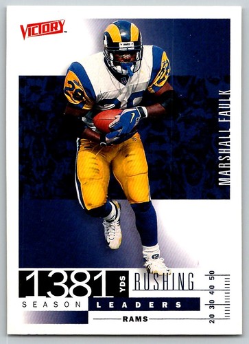 2000 UPPER DECK VICTORY MARSHALL FAULK ST. LOUIS RAMS #210 | eBay