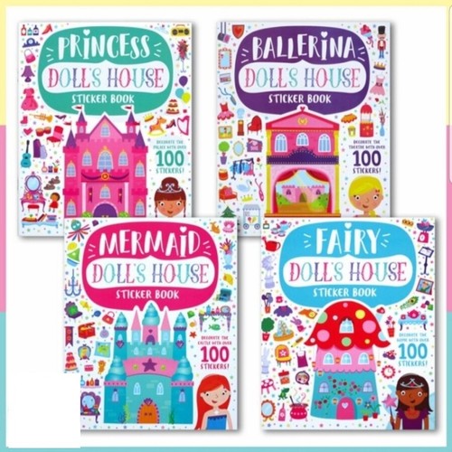 Fairy Doll's House Sticker Book by Igloo Books (Paperback, 2021) for ...