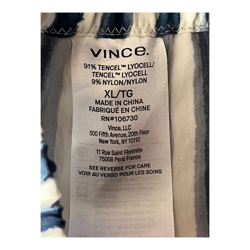 Vince Shorts Painterly Stripe Pull on blue size X-Large XL | eBay