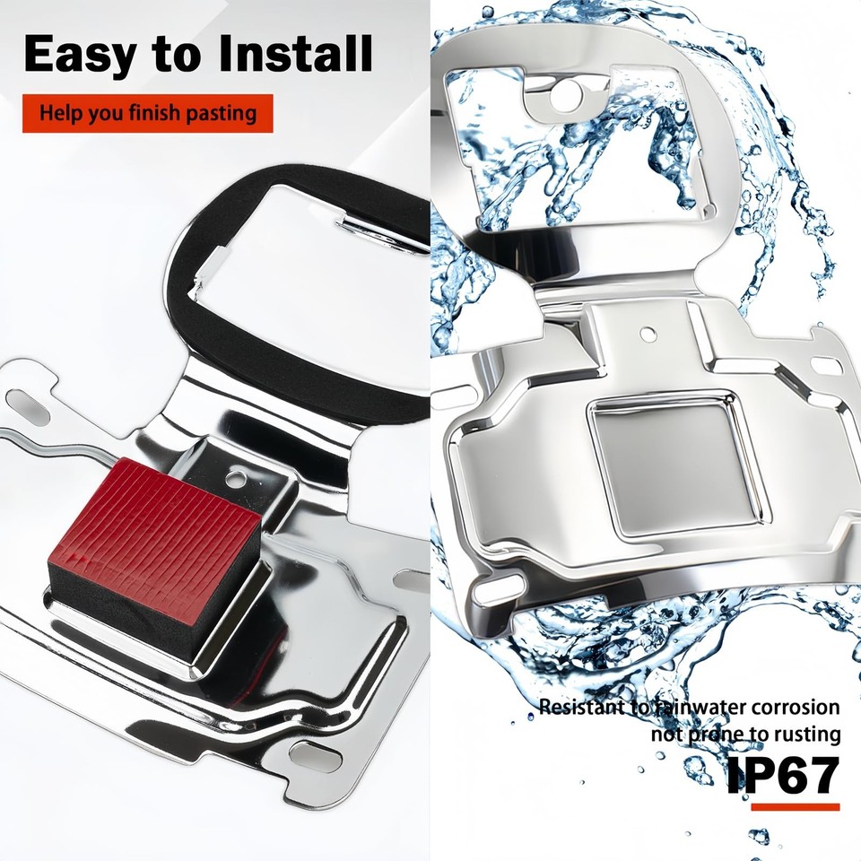 License Plate Relocation Bracket for Harley Electra Glide Ultra Limited ...