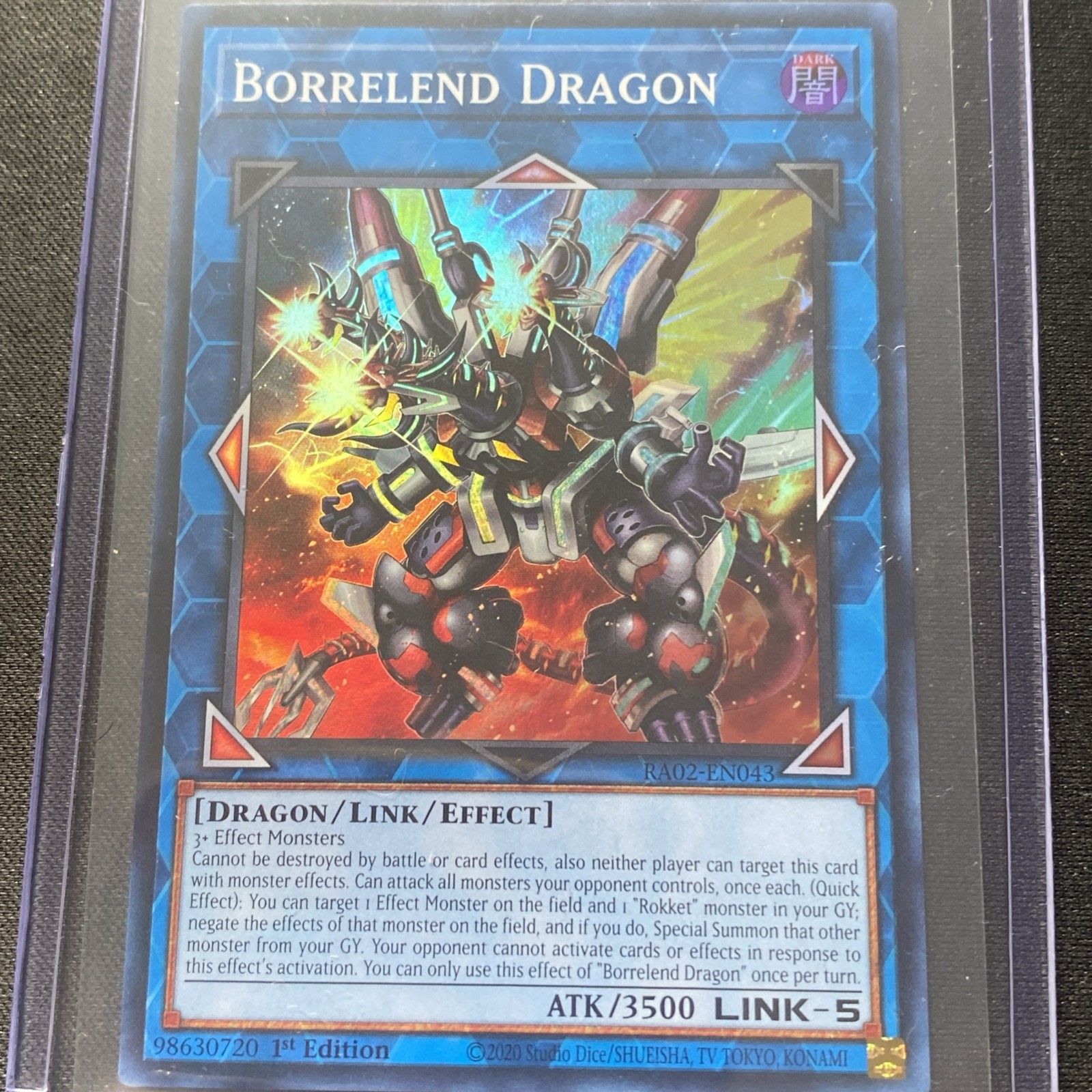 Borrelend Dragon (Secret Rare) RA02-EN043 25th Anniversary Rarity ...