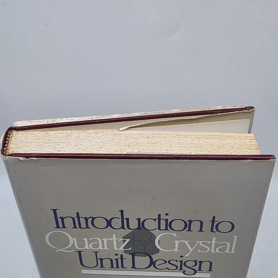 Introduction to quartz crystal unit design (Van Nostrand Reinhold ...