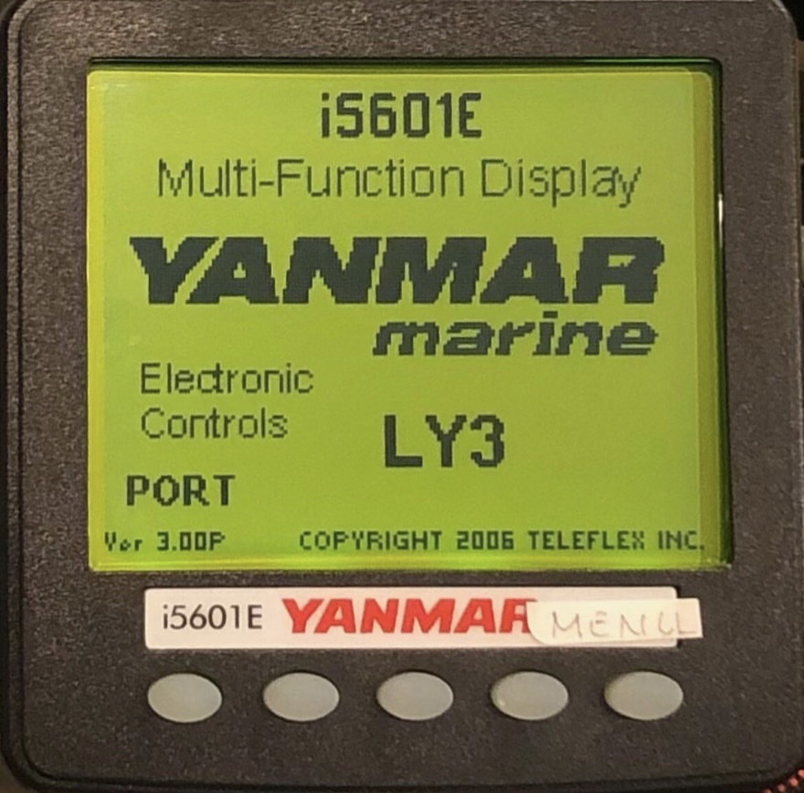 Yanmar i5601 Marine Diesel Multi Function Engine Display ED-X REPAIR ...