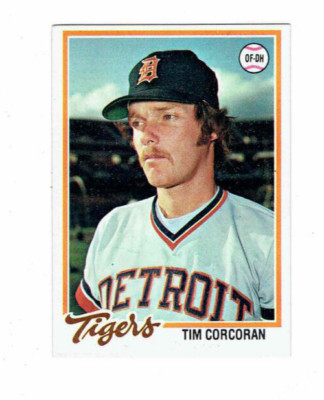 Tim Corcoran Detroit Tigers OF-DH #515 Topps 1978 #Baseball Card | eBay