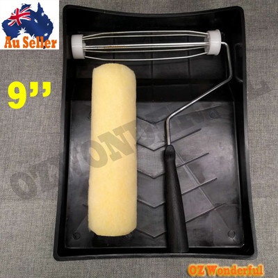 9'' inch 230mm Paint Roller Frame Paint Rollers Kit Paint Tool DIY Home ...