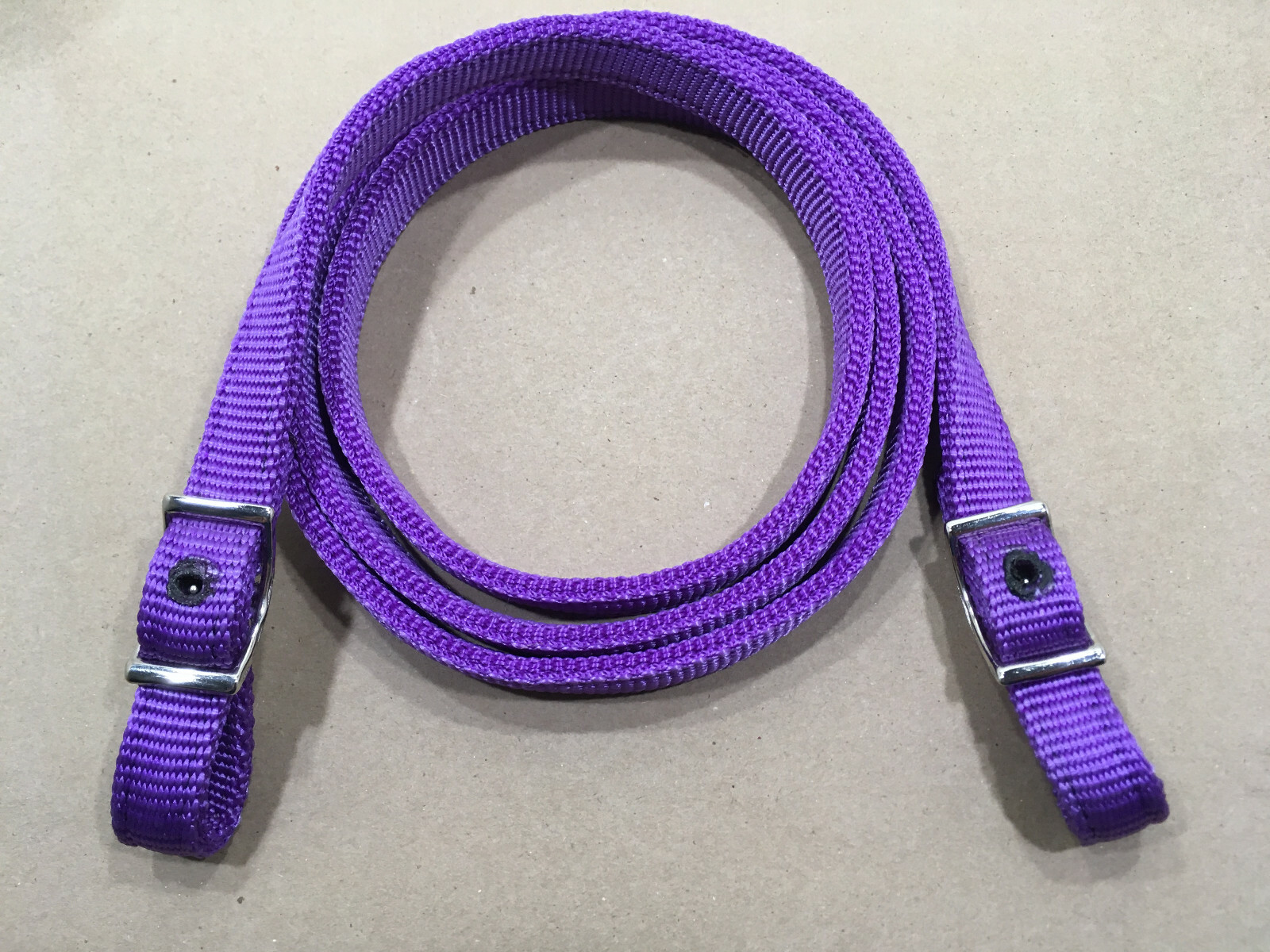 Pony Roping Rein - Purple Nylon - 5/8" x 6' - 1 pair (E471) | eBay
