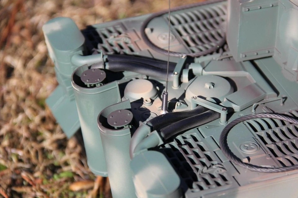 RC Tank Heng Long German Tiger 1 S33 Upgrade Edition 1/16 Scale Heavy ...