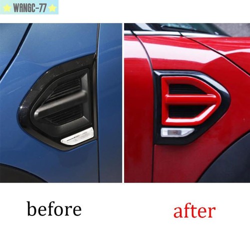 Fit For Mini Cooper Countryman F60 Red Vent Cover Fender Decor Cover ...