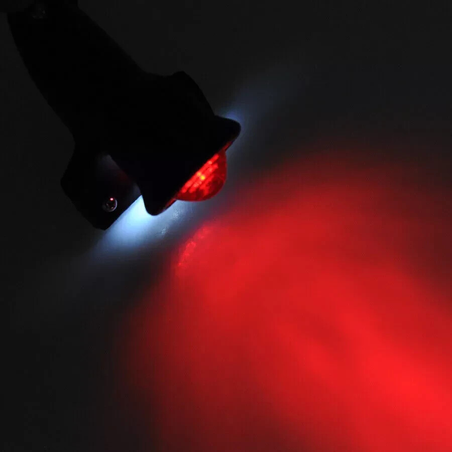 Vintage Motorcycle Tail Light Brake Stop Rear Lamp Universal For Harley ...