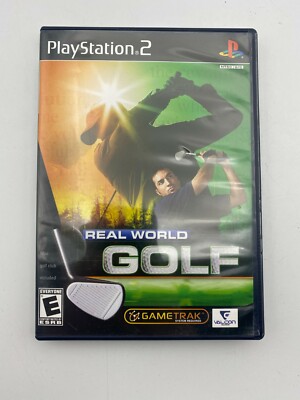 Real World Golf Sony PlayStation 2 2006 Disc Case Video Game Tested PS2 ...