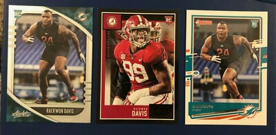 RAEKWON DAVIS 2020 ABSOLUTE + DONRUSS + SCORE ROOKIE CARD LOT! | eBay