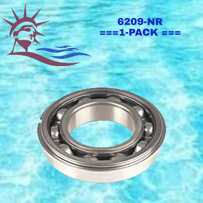 6209-NR WJB Radial Ball Bearing-Open W/ Snap Ring (R36C2) | eBay