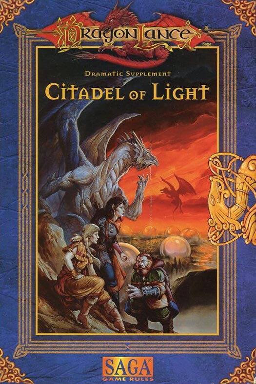 CITADEL OF LIGHT NM! Dragonlance Dramatic Box Set Module Dungeons ...