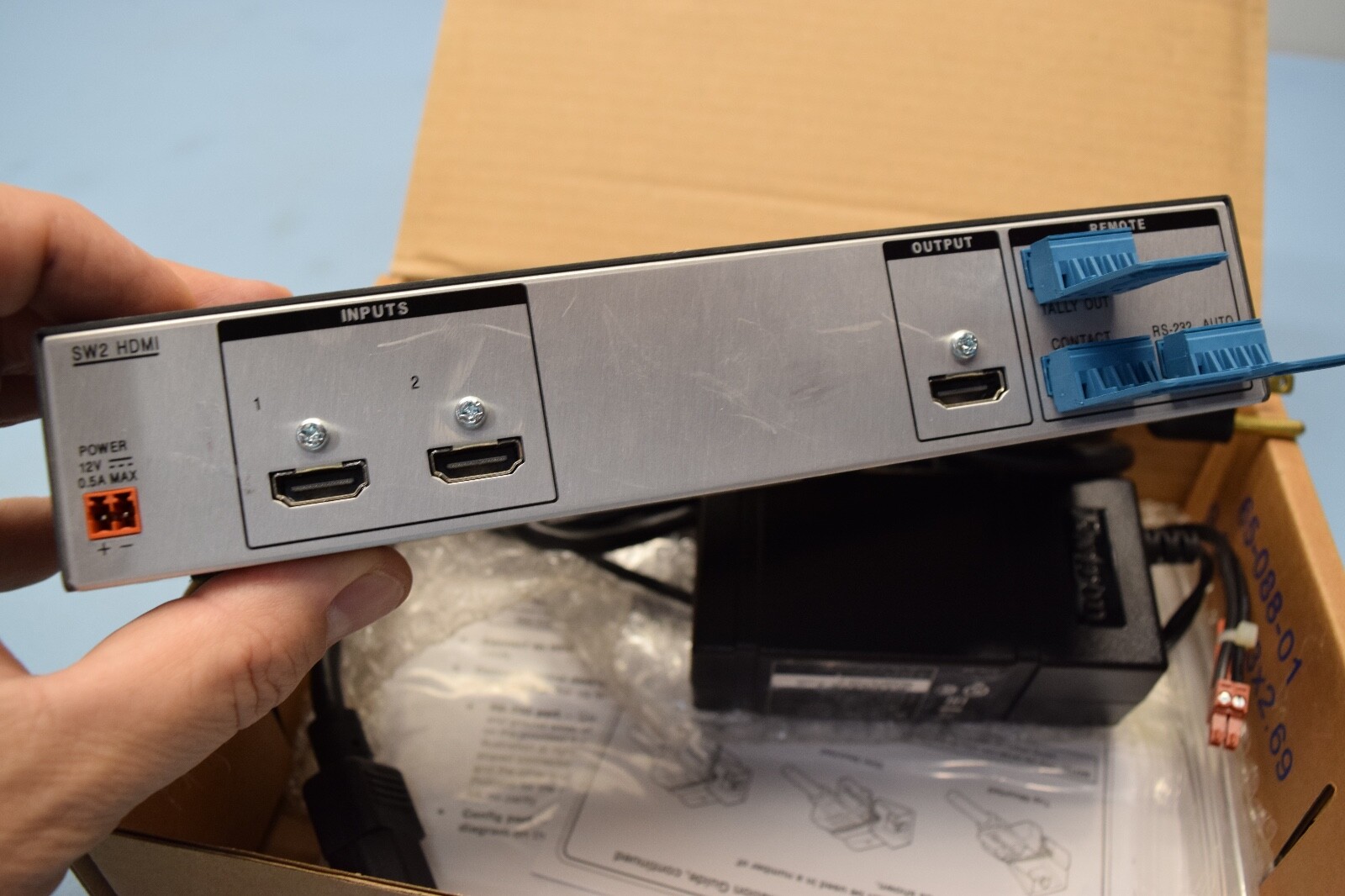 Extron SW2 HDMI WITH EDID Minder Two-Input HDMI Switcher 60-841-21 | eBay
