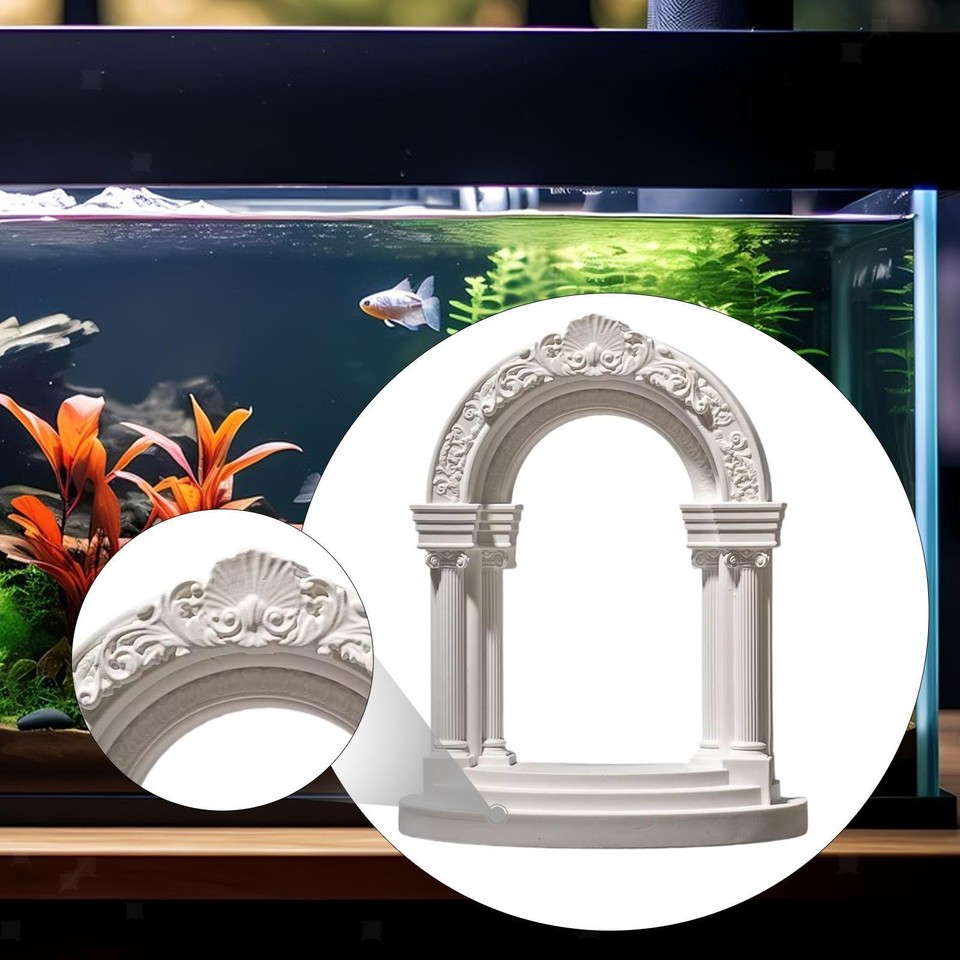 Aquarium-Dekoration: Simulation eines europäischen Bogens, Mini ...