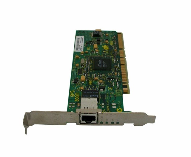 3Com Gigabit Server NIC Interface PCI Card 3C996B-T D33118 Network 03 ...