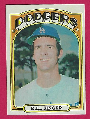 1972 Topps Bill Singer # 25 Los Angeles Dodgers | eBay