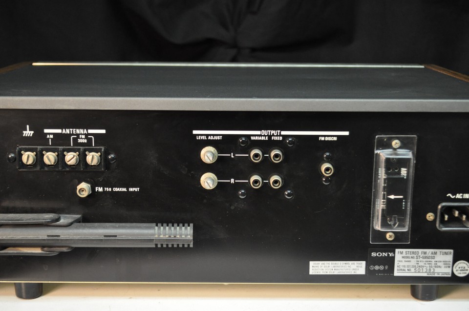 Vintage SONY ST-5950SD AM/FM-Stereo Tuner | eBay