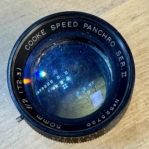 Cooke 50mm f2 Speed Panchro Ser II Lens for repair | eBay