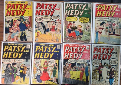 Patsy and Hedy Comic Book Lot Of 8 Books, Silver Age | eBay