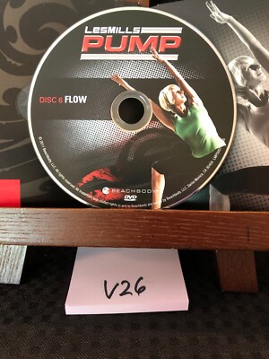 LES MILLS PUMP: FLOW DVD Replacement Disc 6 ONLY! BEACHBODY! FREE ...