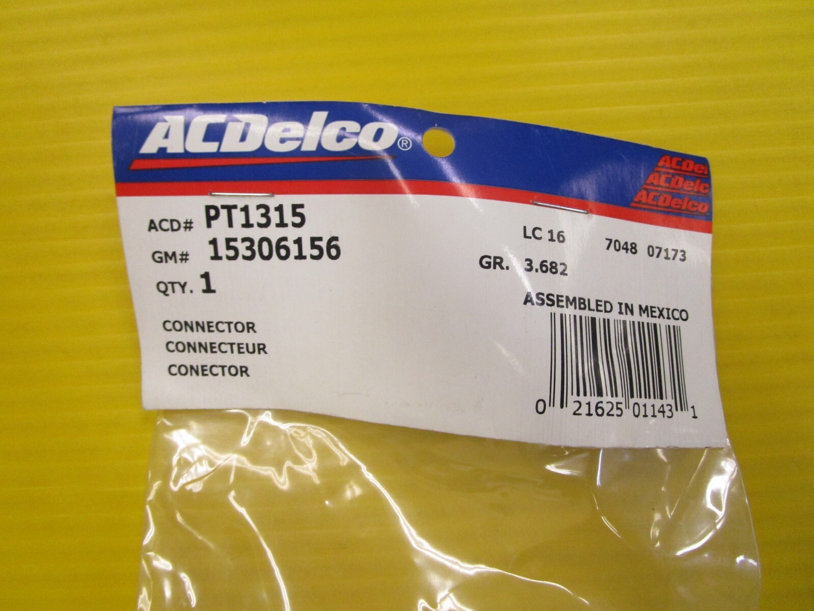 GM 15306156 Electrical Connector Part Factory OEM for sale online | eBay