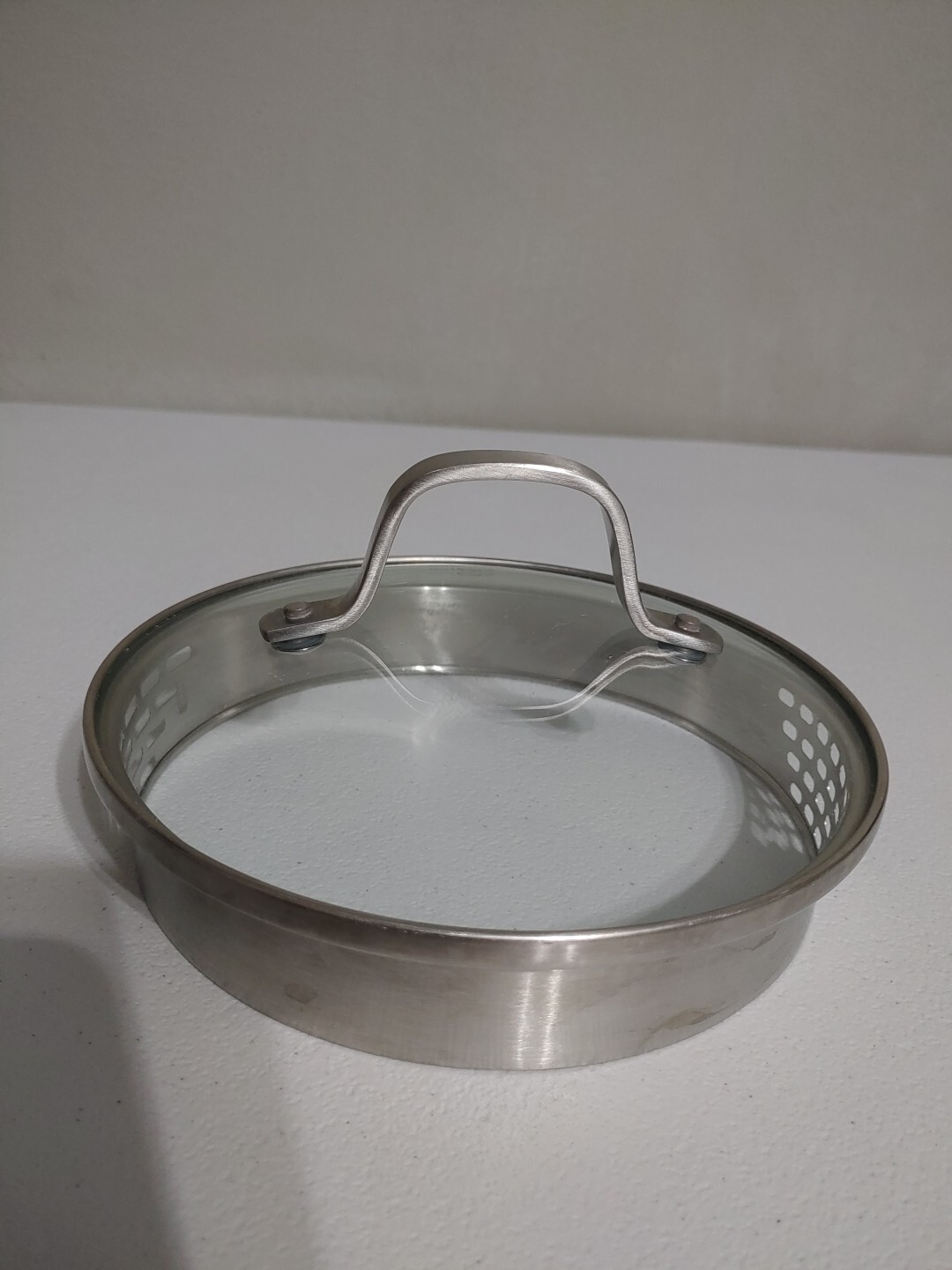 Calphalon Replacement Glass Lid w/2 Strainers, Outer Rim 7", Inner Lip ...