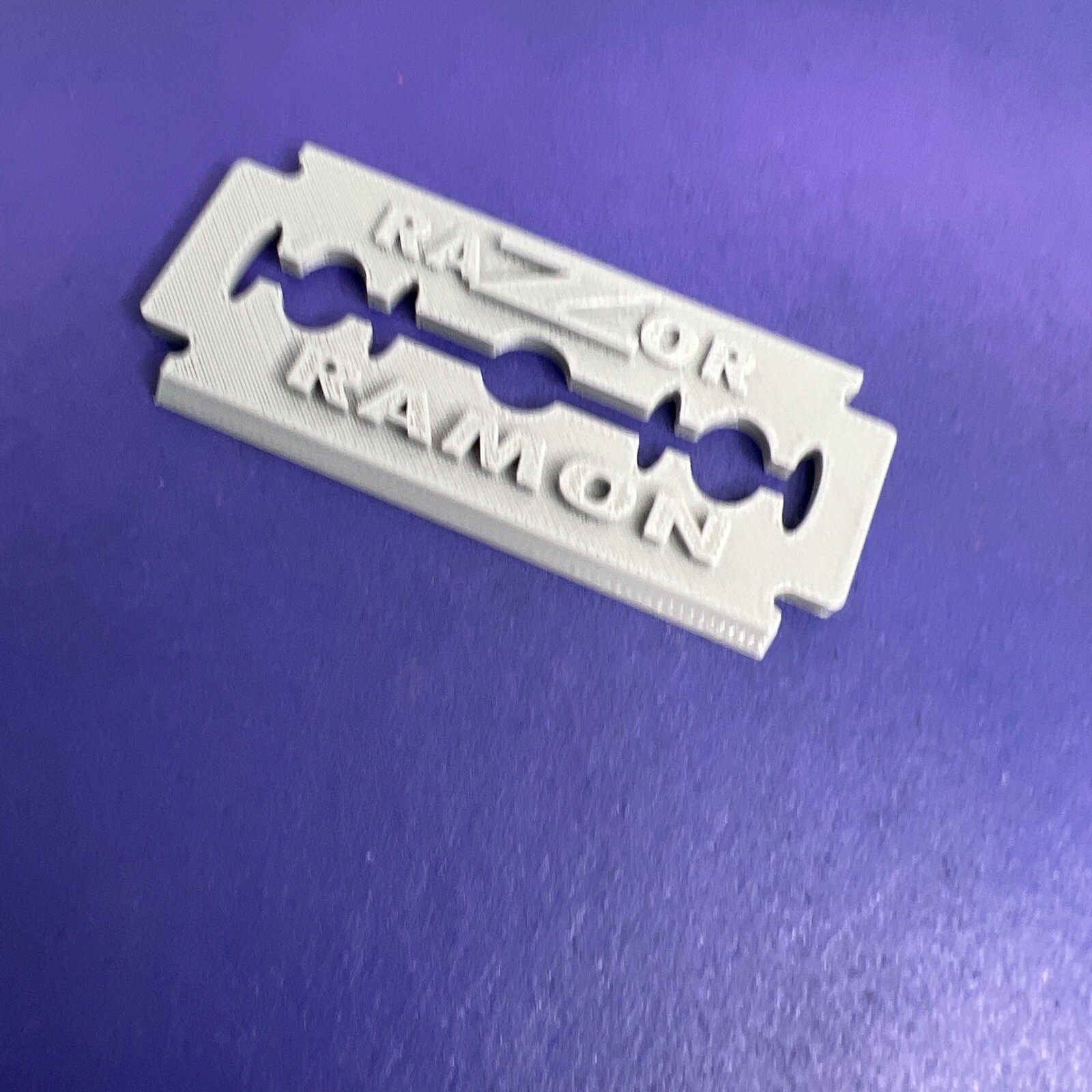 Razor Ramon Blade Prop Ornament Necklace Add On 3d Printed Custom | eBay