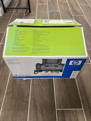 HP 1040 Inkjet Fax Machine With Built-In Telephone/Scan & Print New ...